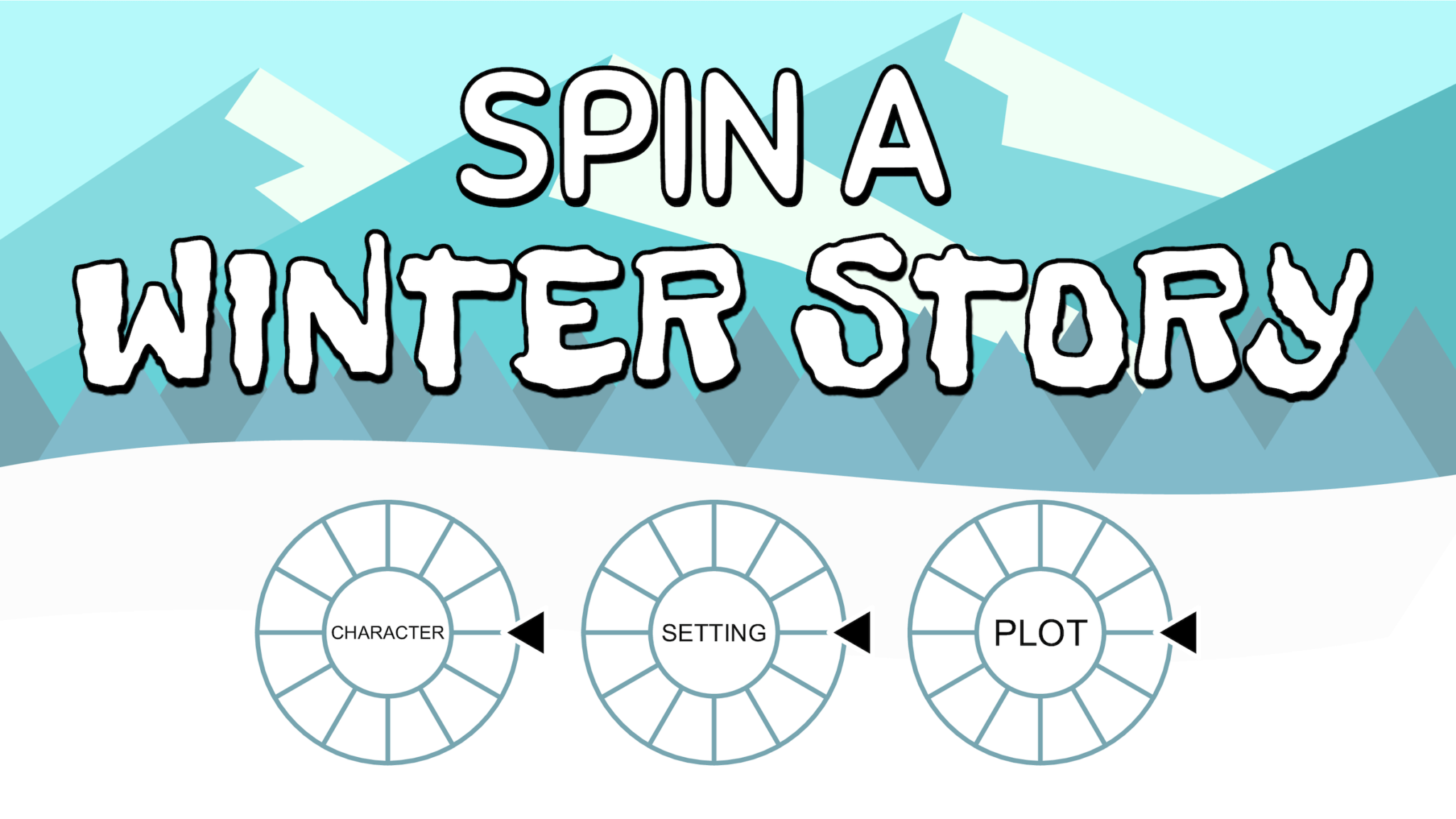Spin a Winter Story – Shapegrams